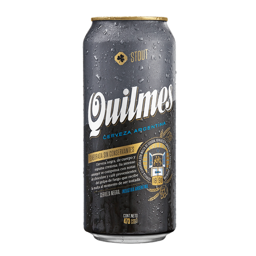 Cerveza Quilmes Stout Lata 473ml – Jet Drinks